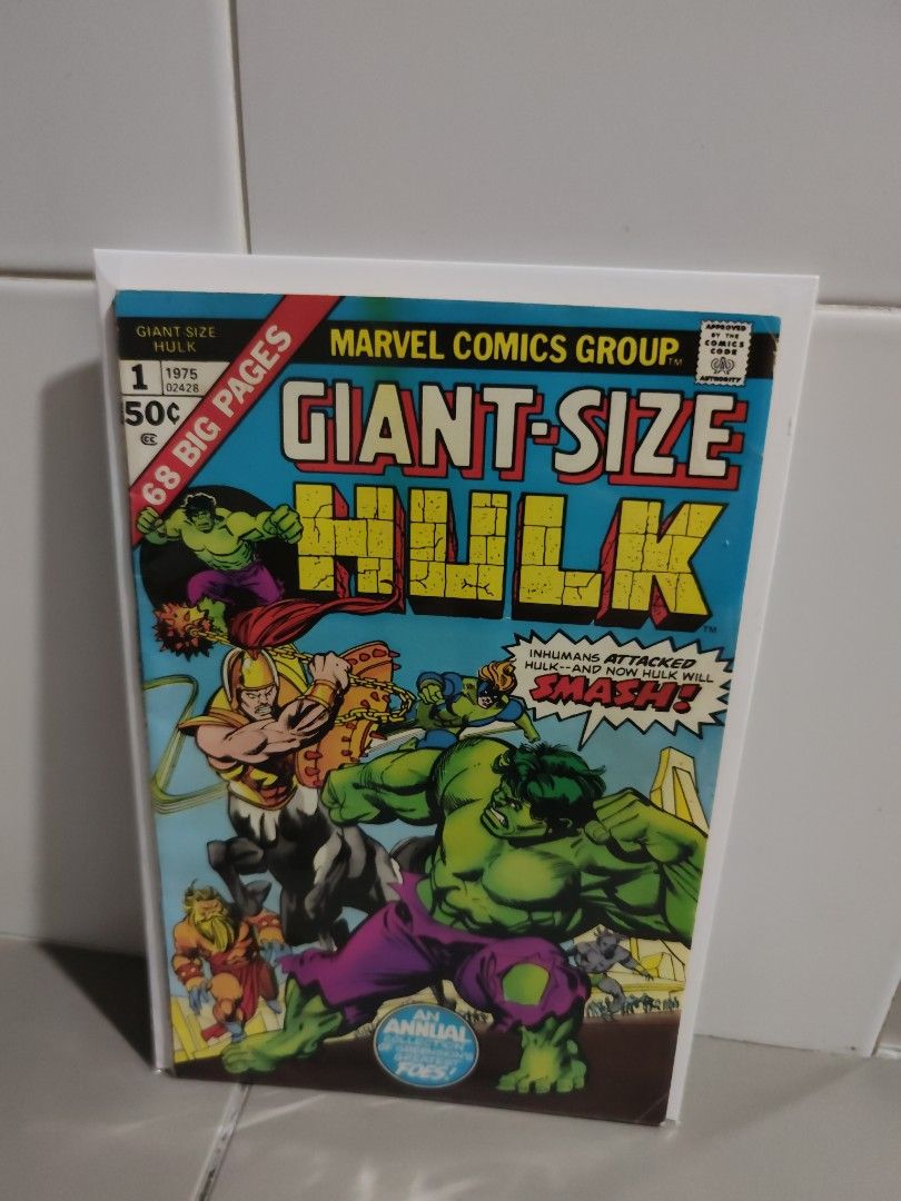 Giant Size Hulk #1 Marvel Comics, Hobbies & Toys, Books & Magazines ...
