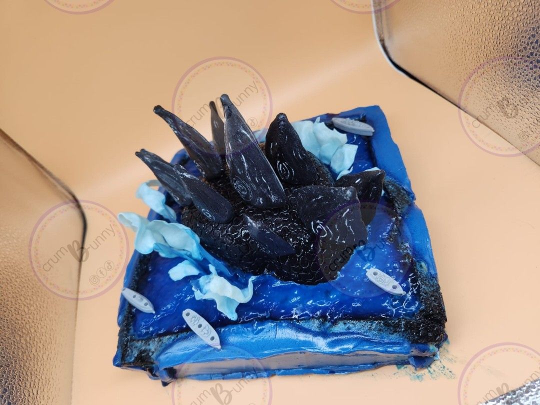 Godzilla Cake, Food & Drinks, Homemade Bakes on Carousell