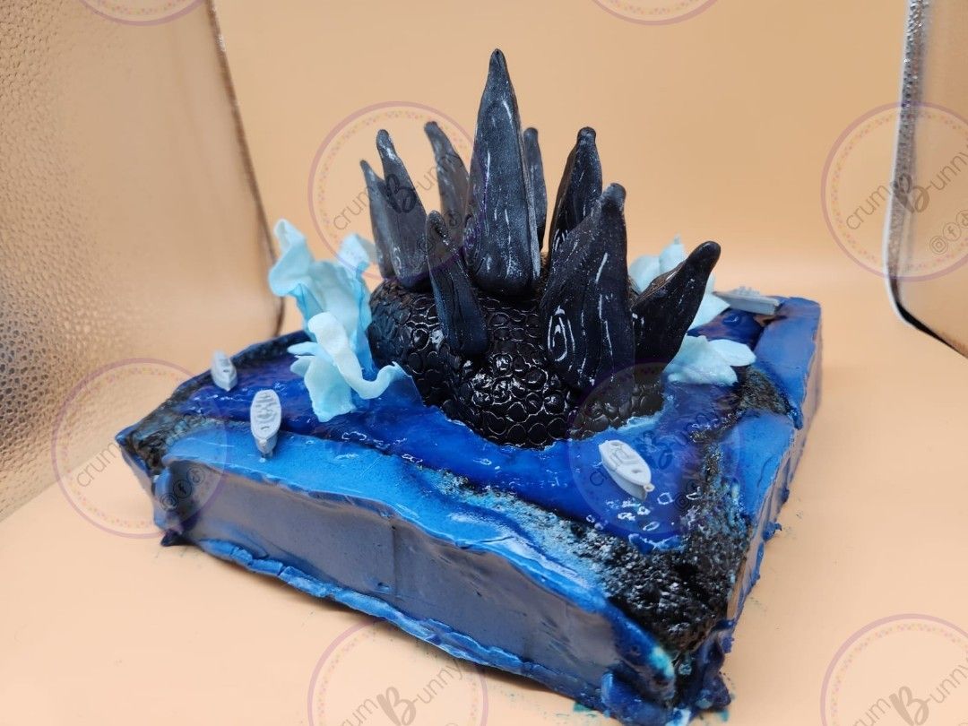 Godzilla Cake, Food & Drinks, Homemade Bakes on Carousell