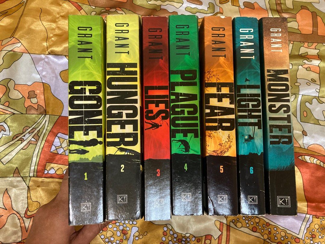 GONE series complete collection + Monster by Michael Grant, Hobbies ...