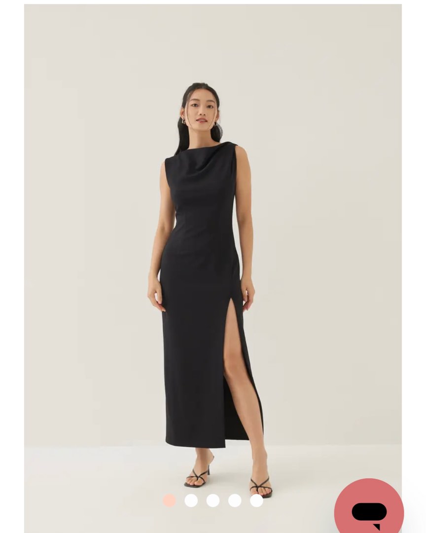 Grethel Drape Column Maxi Dress, Women's Fashion, Dresses & Sets ... Grethel Drape Column Maxi Dress, Women's Fashion, Dresses & Sets ...