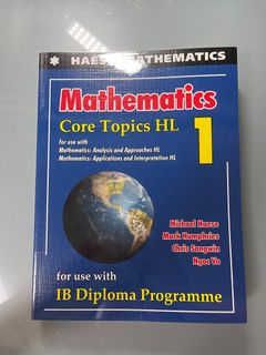 IB Mathematics Textbook, Hobbies & Toys, Books & Magazines, Textbooks ...