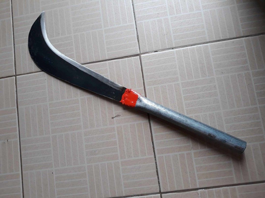 Halabas / Sickle Pang Gapas ng damo Steel Handle, Furniture & Home ...