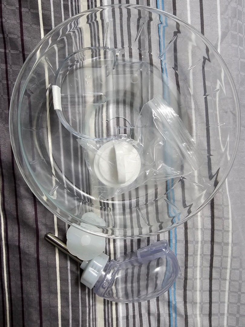 Gex harmony glass 450 plus hamster cage, Pet Supplies, Homes & Other Pet Accessories on Carousell