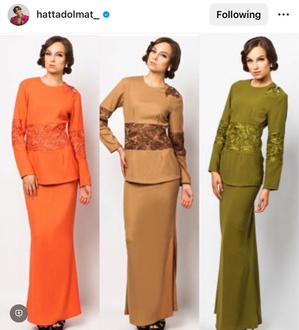 Hatta Dolmat RTW, Women's Fashion, Muslimah Fashion, Baju Kurung & sets ...