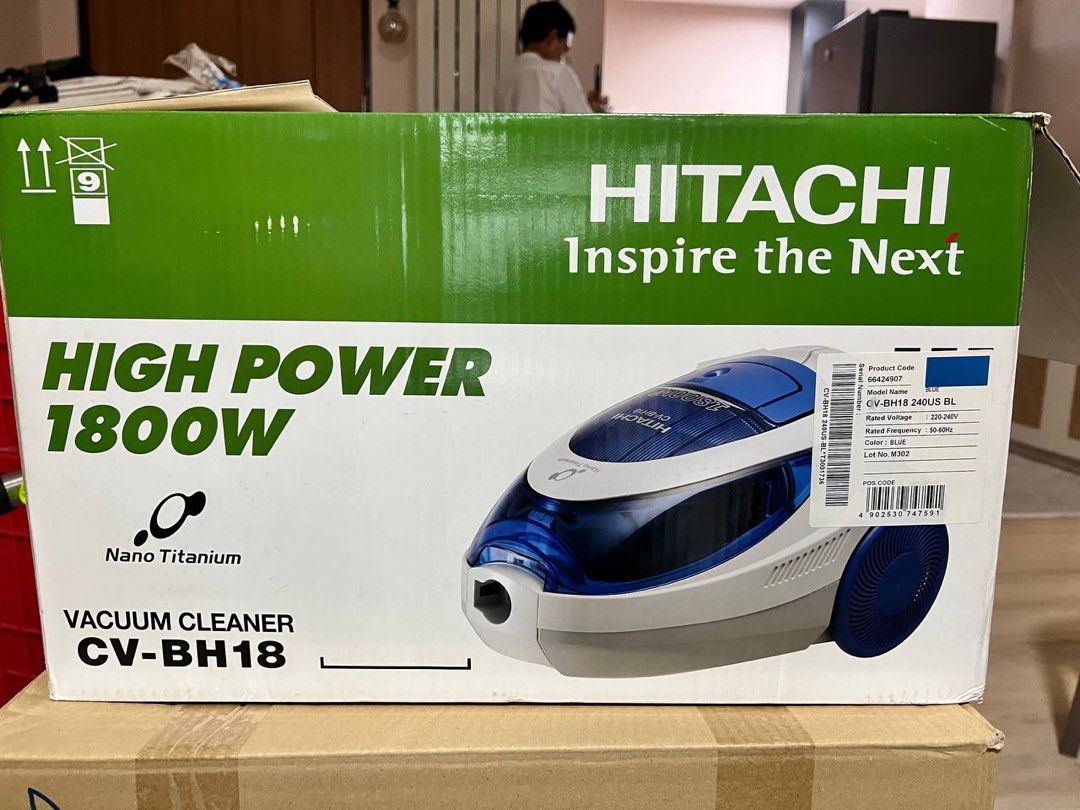 Hitachi Vacuum Cleaner CV-BH18, TV & Home Appliances, Vacuum Cleaner ...