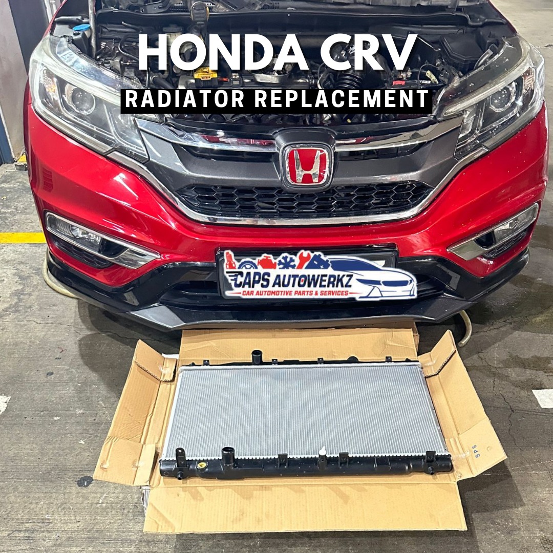 Honda CRV | Radiator Replacement / Leaking Radiator Replacement / Car ...