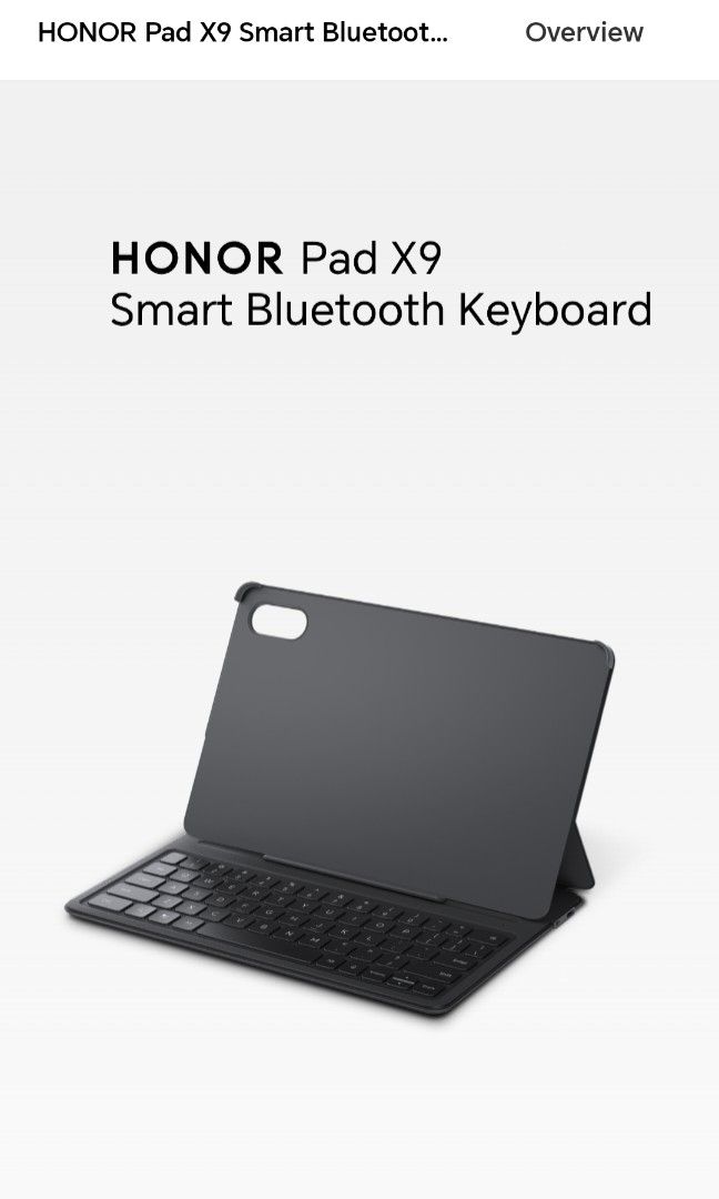 Honor Pad X9 Smart Bluetooth Keyboard (BNIB), Mobile Phones & Gadgets ...