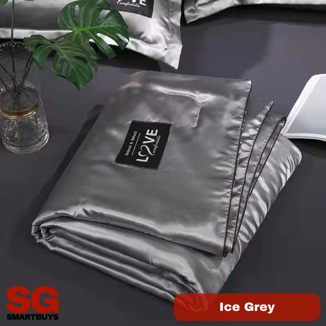 Ice Silk Blankets, Furniture & Home Living, Bedding & Towels on Carousell