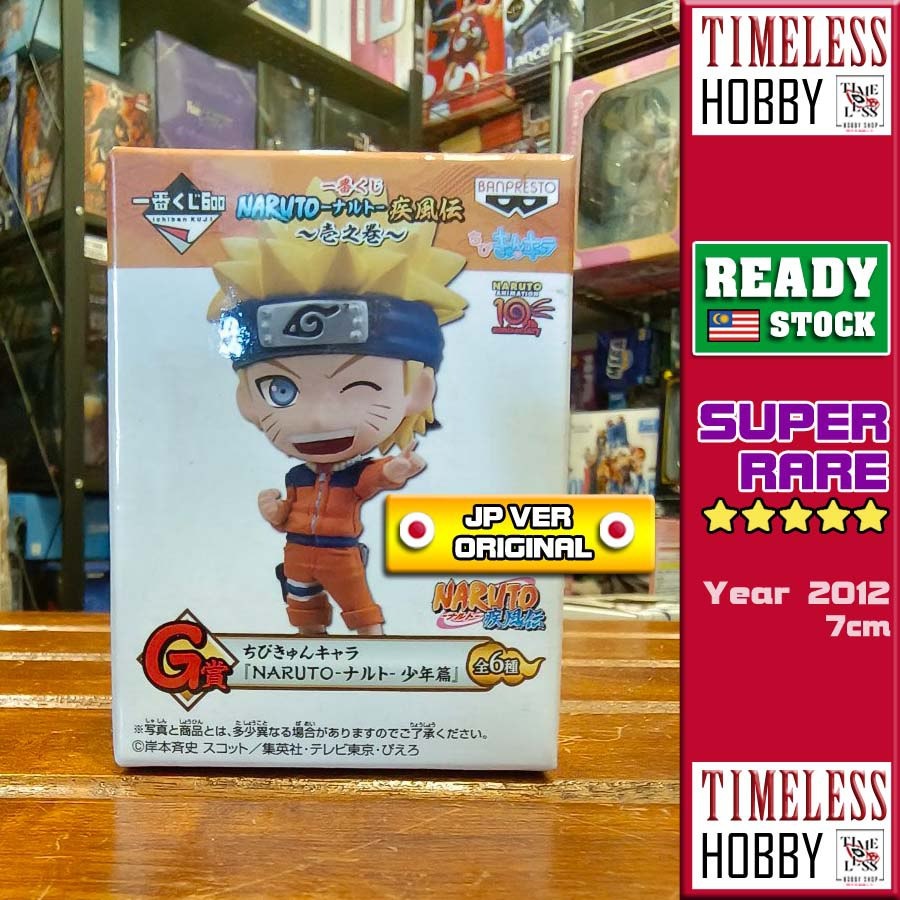 ICHIBAN KUJI Uchiha Sasuke Figure Chibi Kyun Chara Naruto Shippuden vol ...