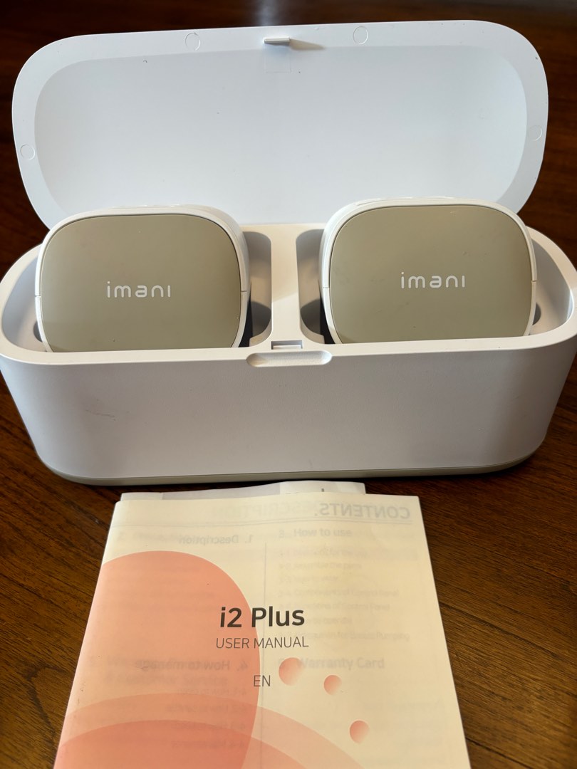 Imani i2+ breast pumps with charging dock, Babies & Kids, Nursing ...