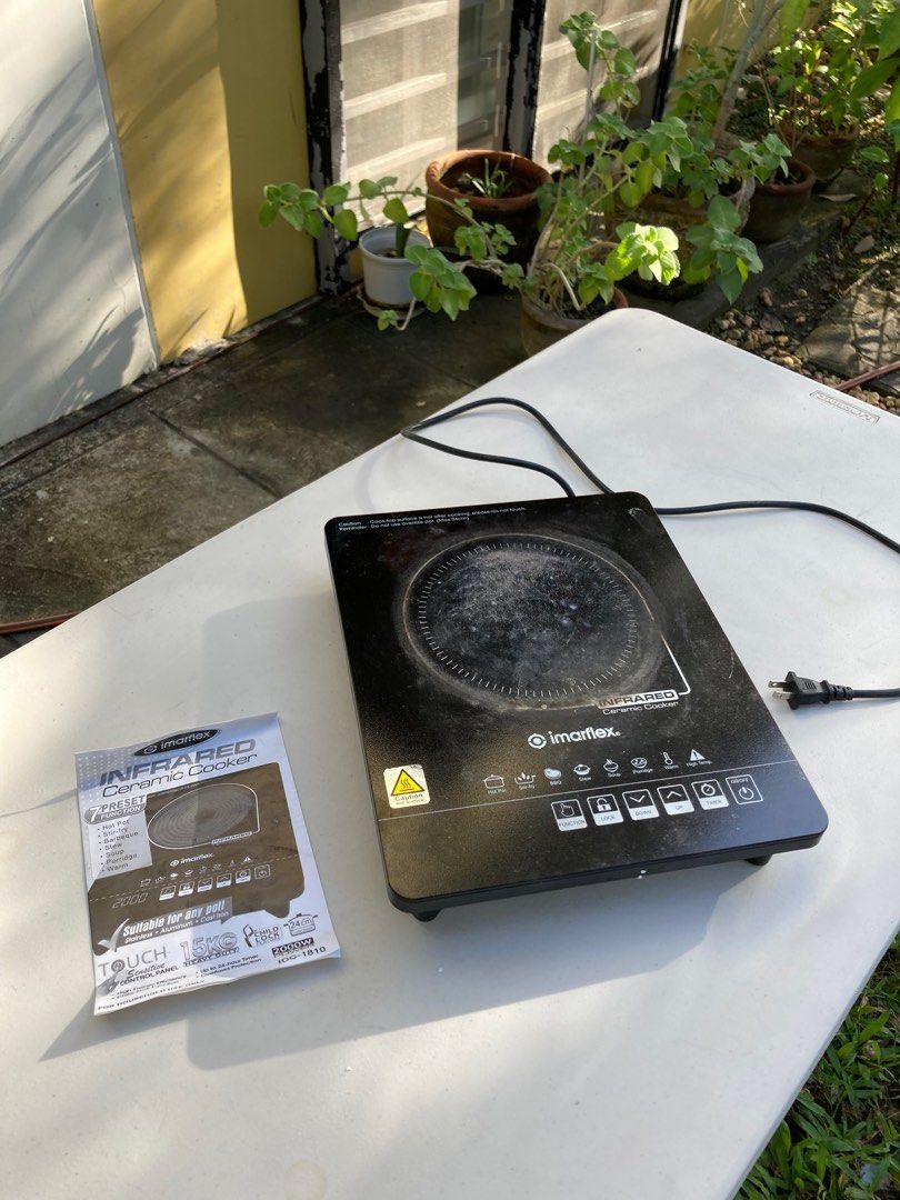 Imarflex Infrared Ceramic Cooker, Furniture & Home Living, Kitchenware ...