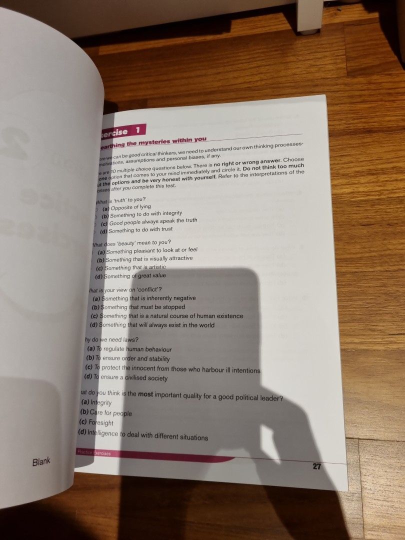 International Baccalaureate ib textbook critical thinking book GCE a ...