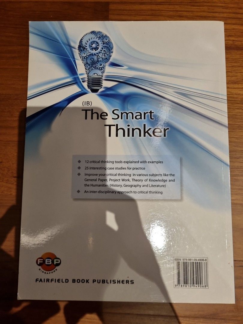 International Baccalaureate ib textbook critical thinking book GCE a level the smart thinker by ...