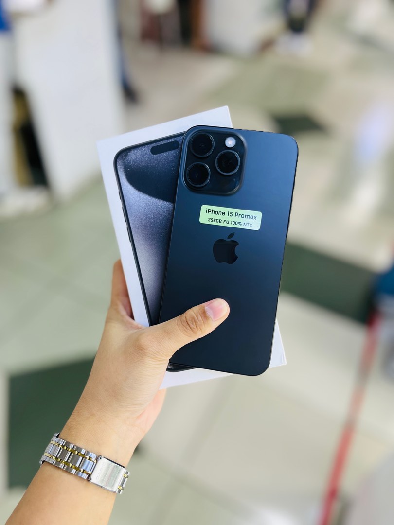 iPhone 15 Promax 256gb 100%bh Factory Unlock NTC Approved, Mobile ...