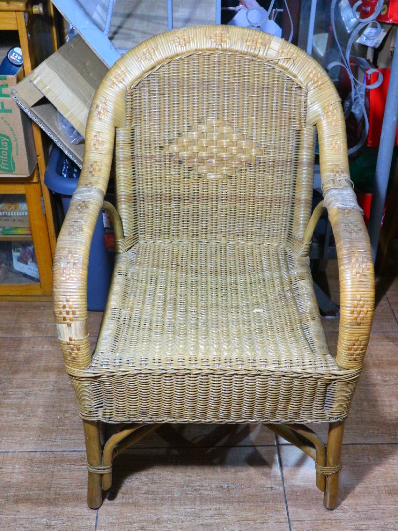 japan surplus rattan chair, Furniture & Home Living, Furniture, Chairs ...
