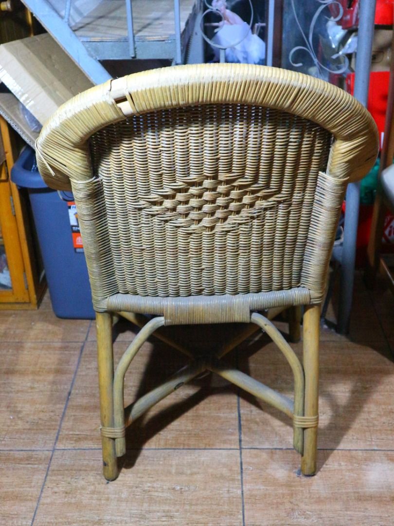 japan surplus rattan chair, Furniture & Home Living, Furniture, Chairs ...