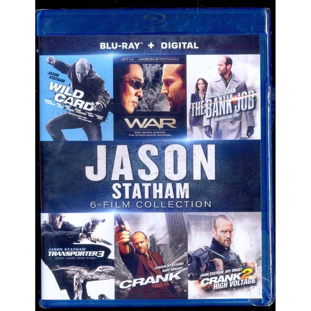 Jason Statham 6-Film Collection [ Blu-Ray ], Hobbies & Toys, Music ...