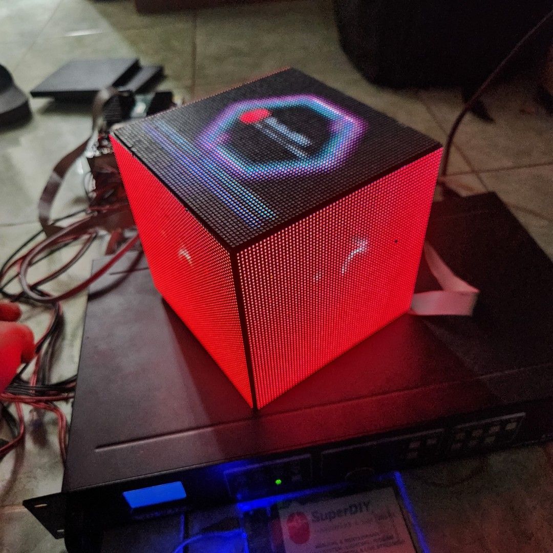 LED CUBE LED Videotron Indoor dan Outdoor Custom, Elektronik, TV ...