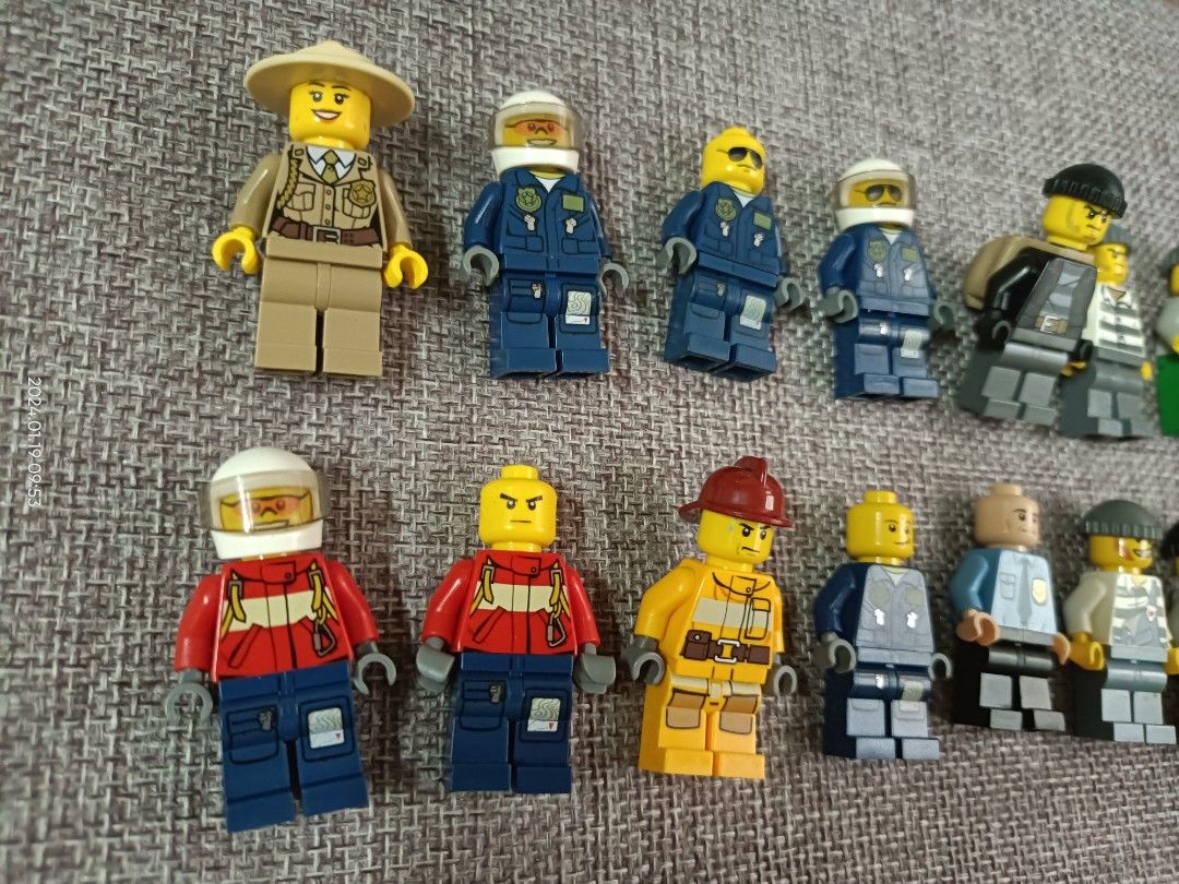 Lego City Minifigs, Hobbies & Toys, Toys & Games on Carousell