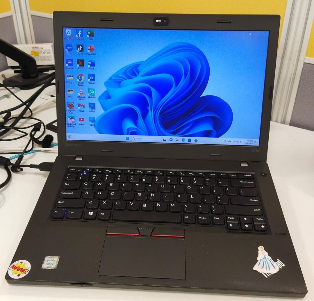 Lenovo ThinkPad L460 Intel Core i5 6th Generation Ram 8GB SSD 512GB ...