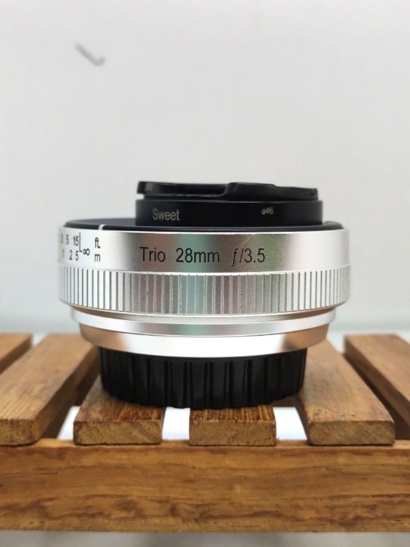 Lens baby Trio 28mm f3.5 Sony mount., Photography, Lens & Kits on Carousell