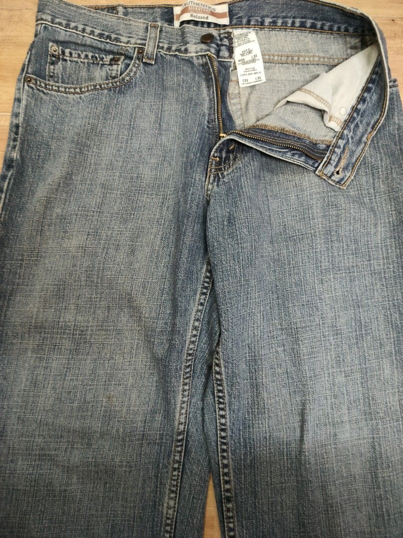 LEVI'S AUTHENTICS SIGNATURE RELAXED DENIM PANTS | LEVIS DENIM PANTS ...