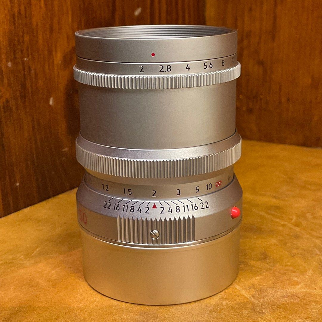 Light Lens Lab 50 F2 Speed Panchro II (328/998) with Pouch and Hood ...