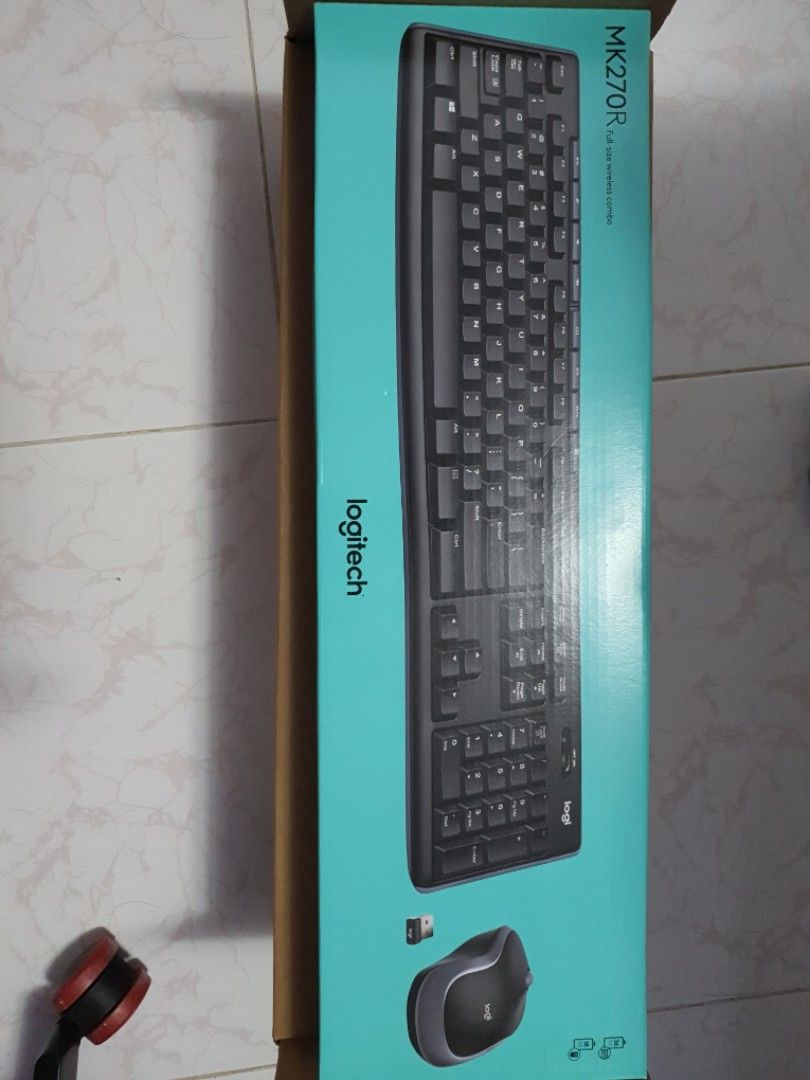 Logitech Keyboard and mouse Wireless MK270r Totally NEW in the box and unopen!, Computers & Tech ...