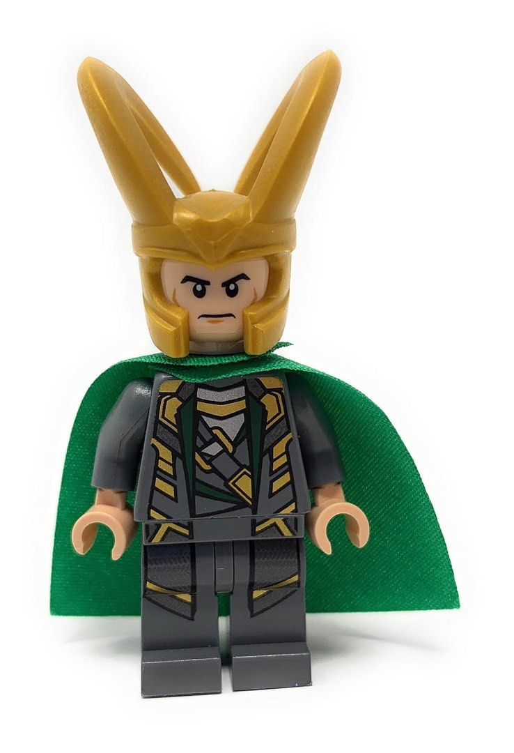 Loki LEGO keychain, Hobbies & Toys, Toys & Games on Carousell