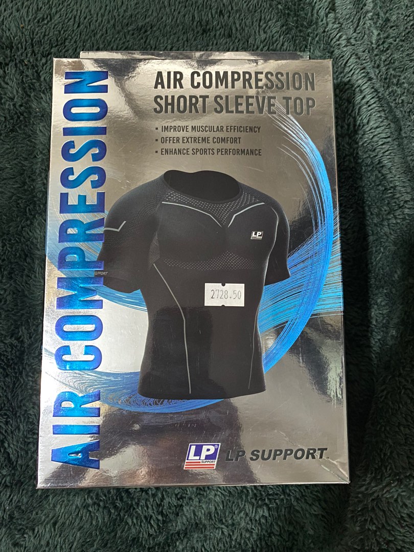 LP Air Compression short sleeve Top, Men's Fashion, Activewear on Carousell