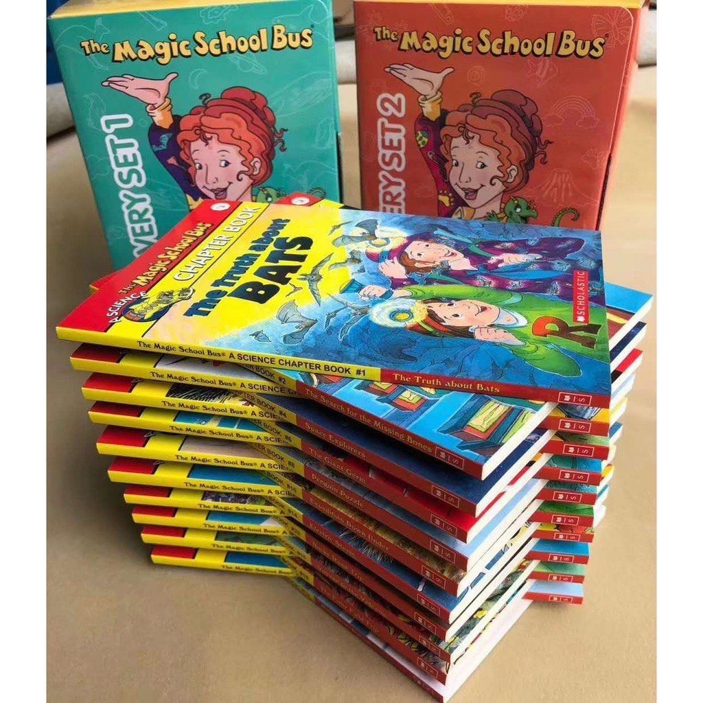 Magic School Bus Discovery Set (20 Books) NO CD, Hobbies & Toys, Books ...
