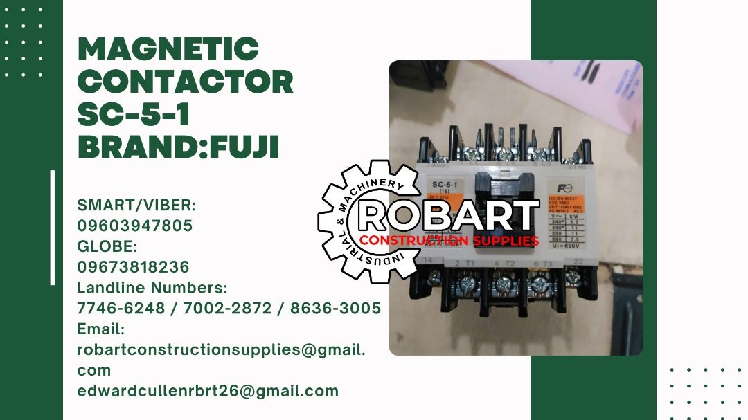 Magnetic contactor, Commercial & Industrial, Construction & Building ...