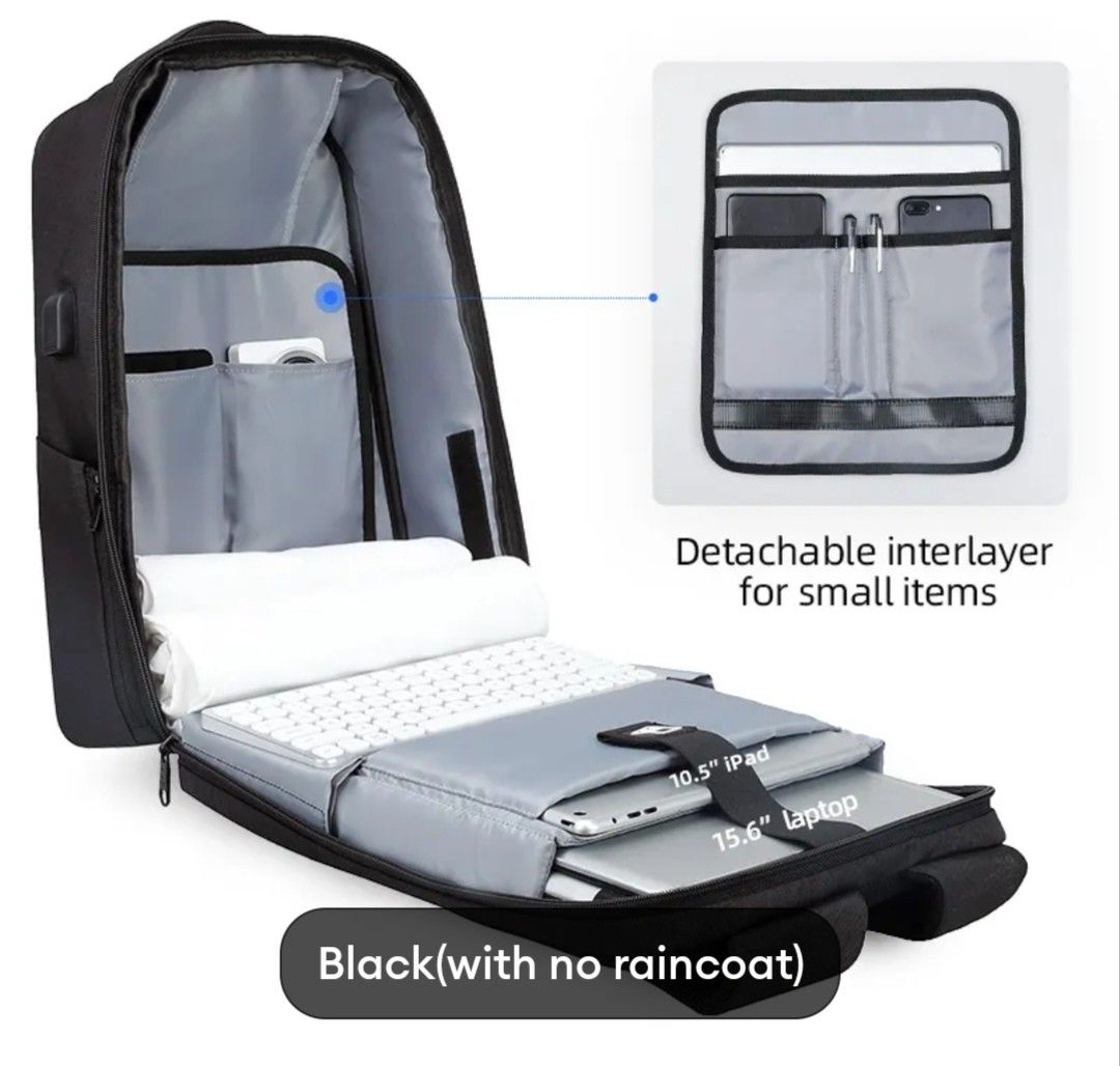 Mark Ryden NEW Anti-thief TSA Lock Men Backpack Waterproof Raincoat 15. ...