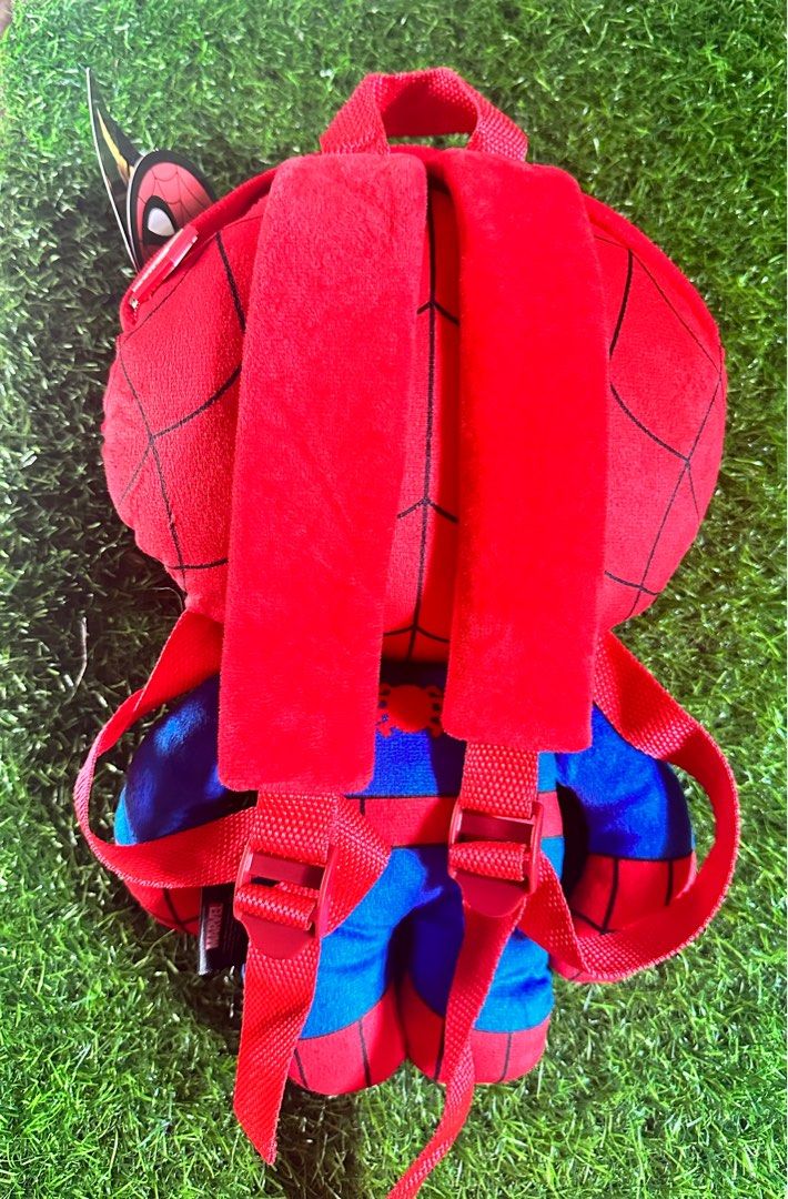 Marvel Spider Man Kiddie Plush Backpack, Hobbies & Toys, Toys & Games ...