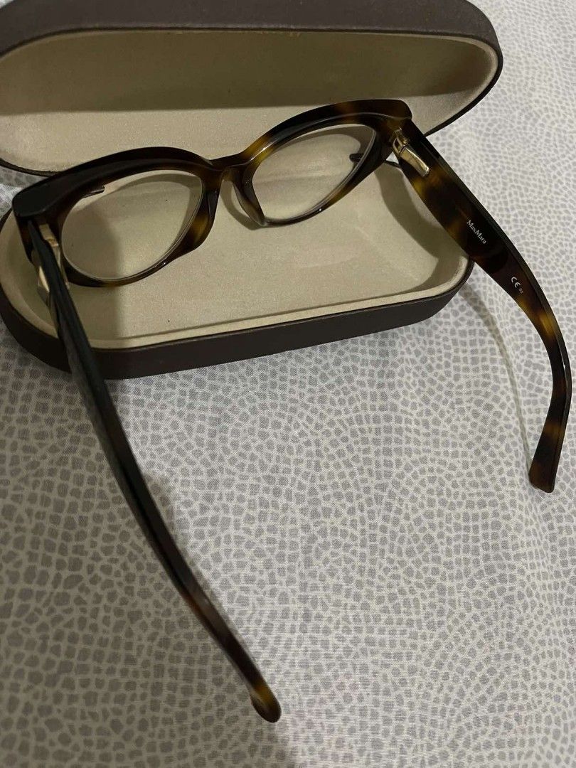 Max mara cat eye glasses, Women's Fashion, Watches & Accessories ...