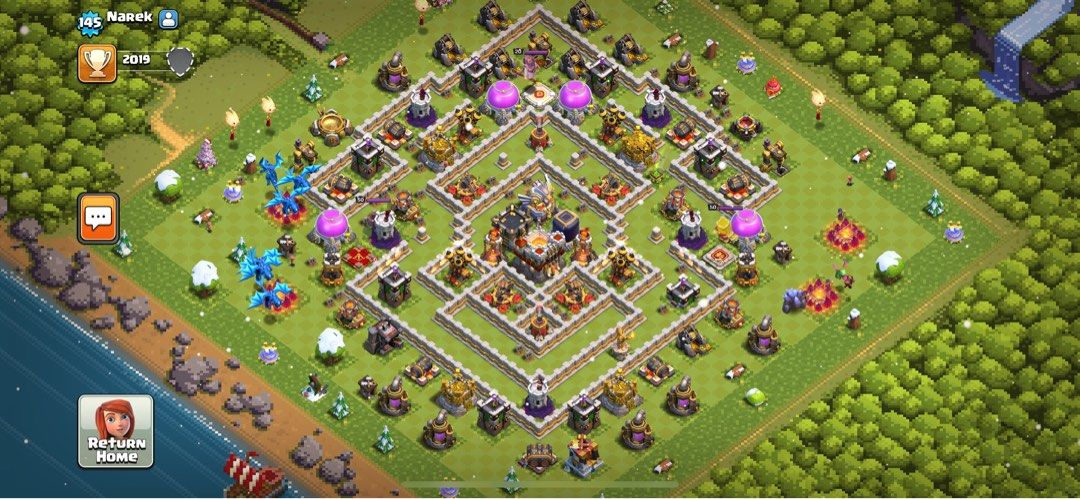 MAX TH11 clash of clans account, Video Gaming, Gaming Accessories, Game ...