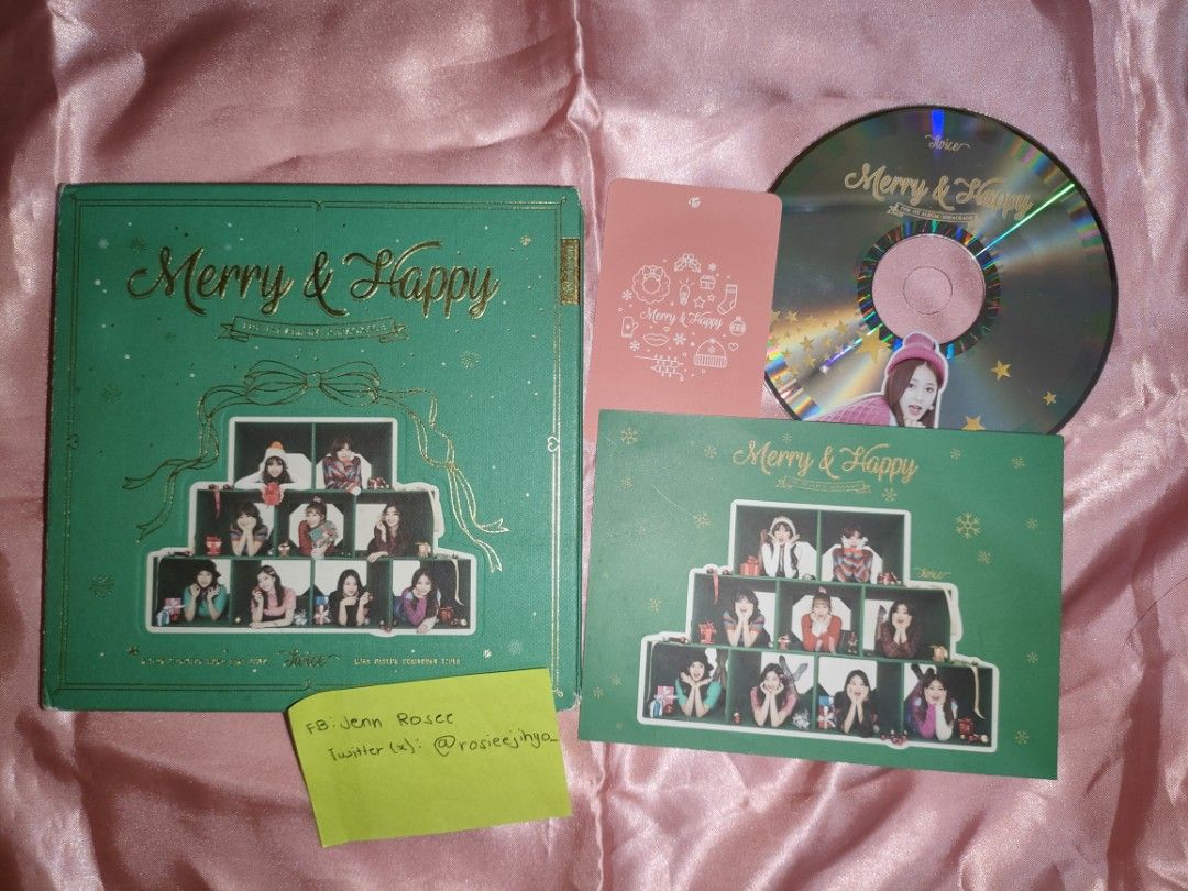 Merry & Happy Album, Hobbies & Toys, Memorabilia & Collectibles, Fan ...