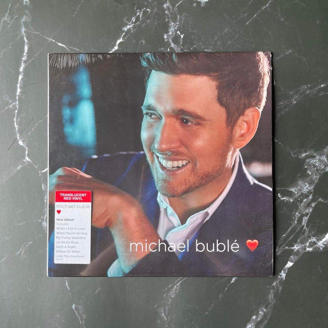 Michael Buble Love Vinyl, Hobbies & Toys, Music & Media, Vinyls on ...