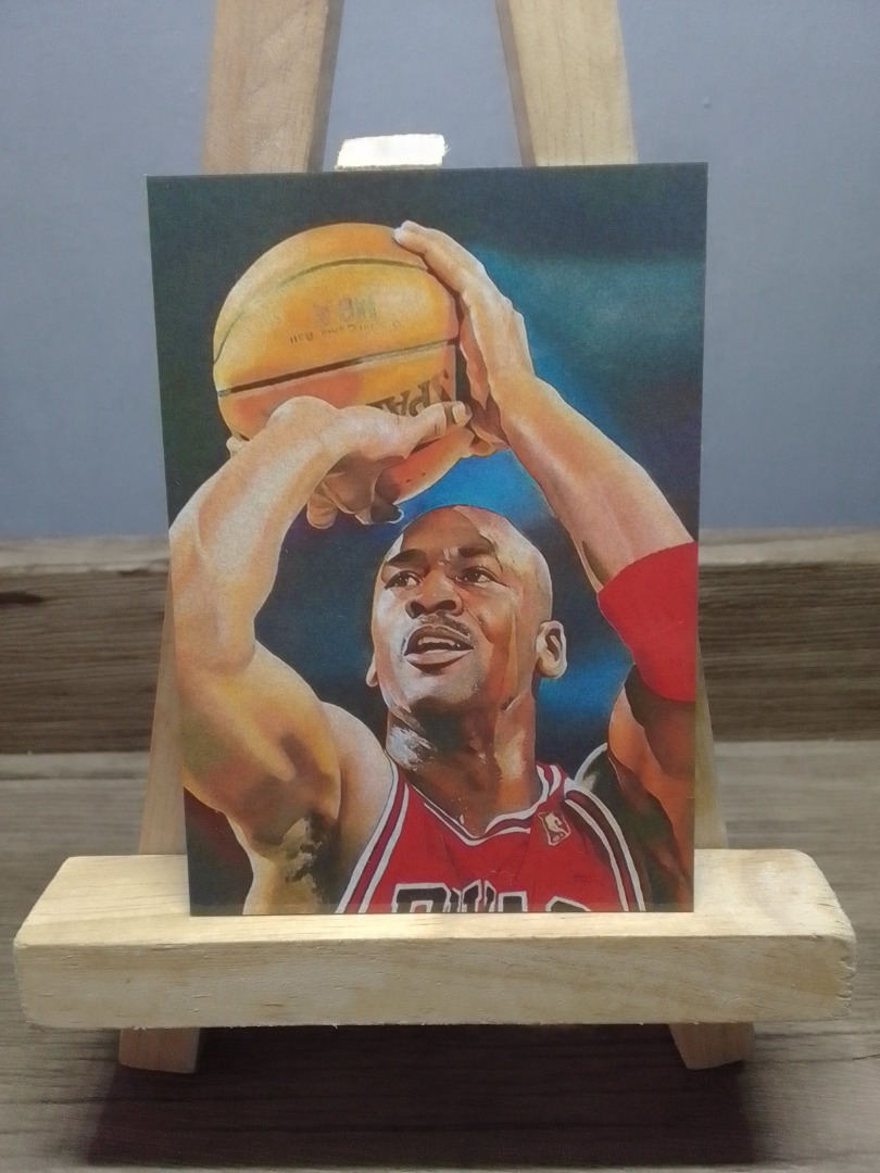 MICHAEL JORDAN FREE THROW FAN CARD - CUSTOM, Hobbies & Toys ...