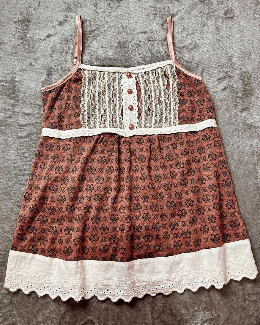 Milkmaid Coquette Cottagecore Dainty Top, Women's Fashion, Tops ...