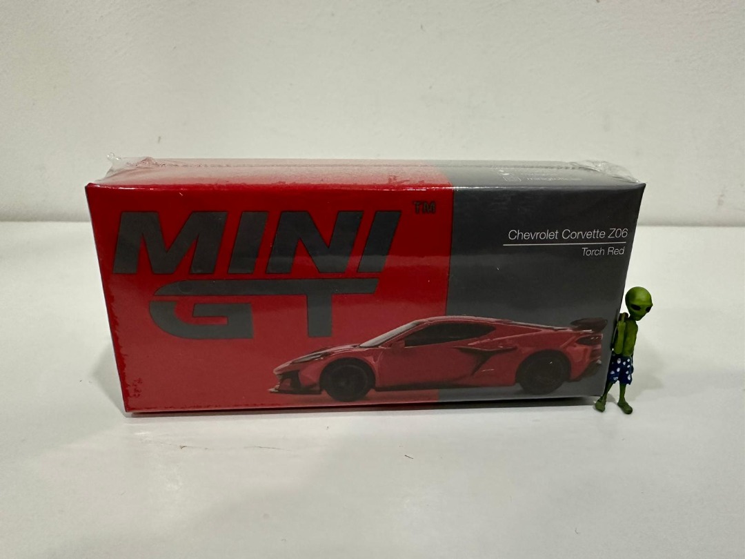 Mini GT Chevrolet Corvette Z06 Torch Red, Hobbies & Toys, Toys & Games ...