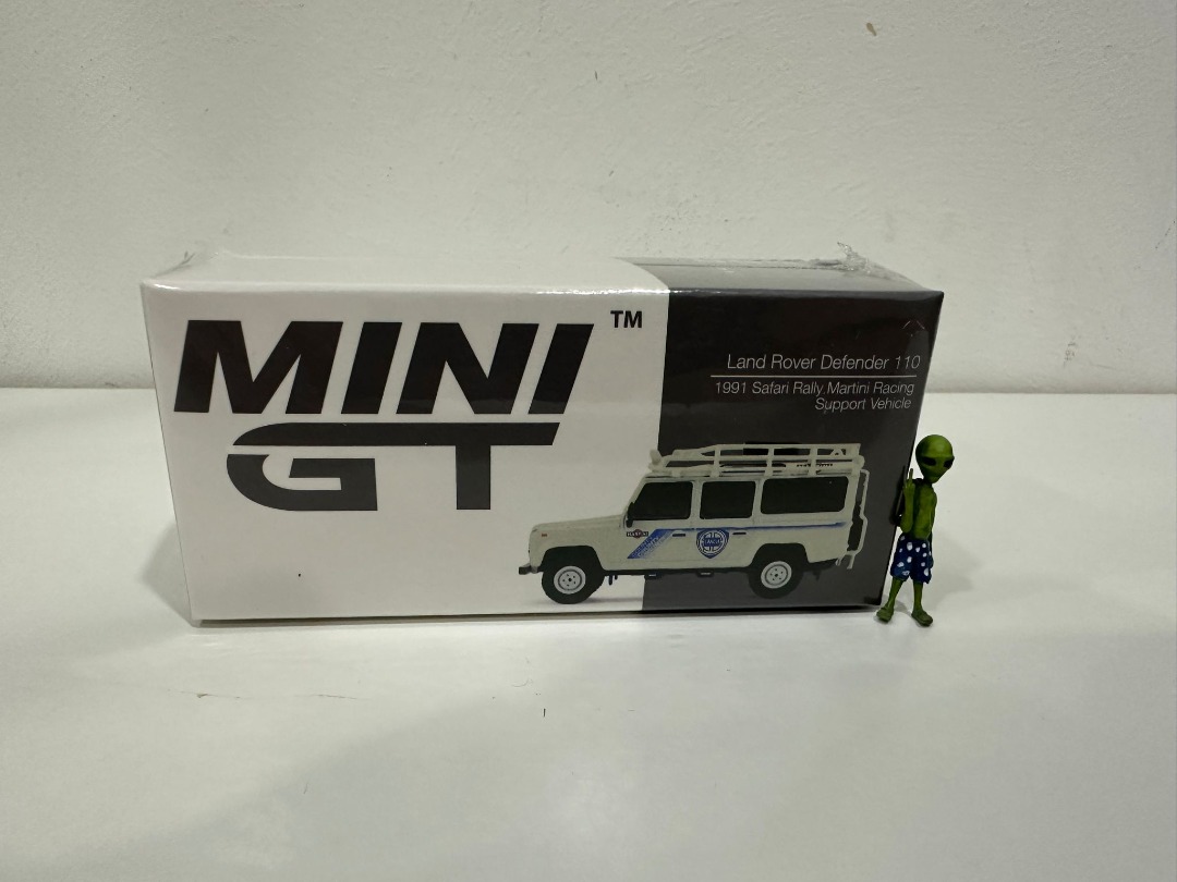Mini GT Land Rover Defender 110 1991 Safari Rally Martini Racing ...