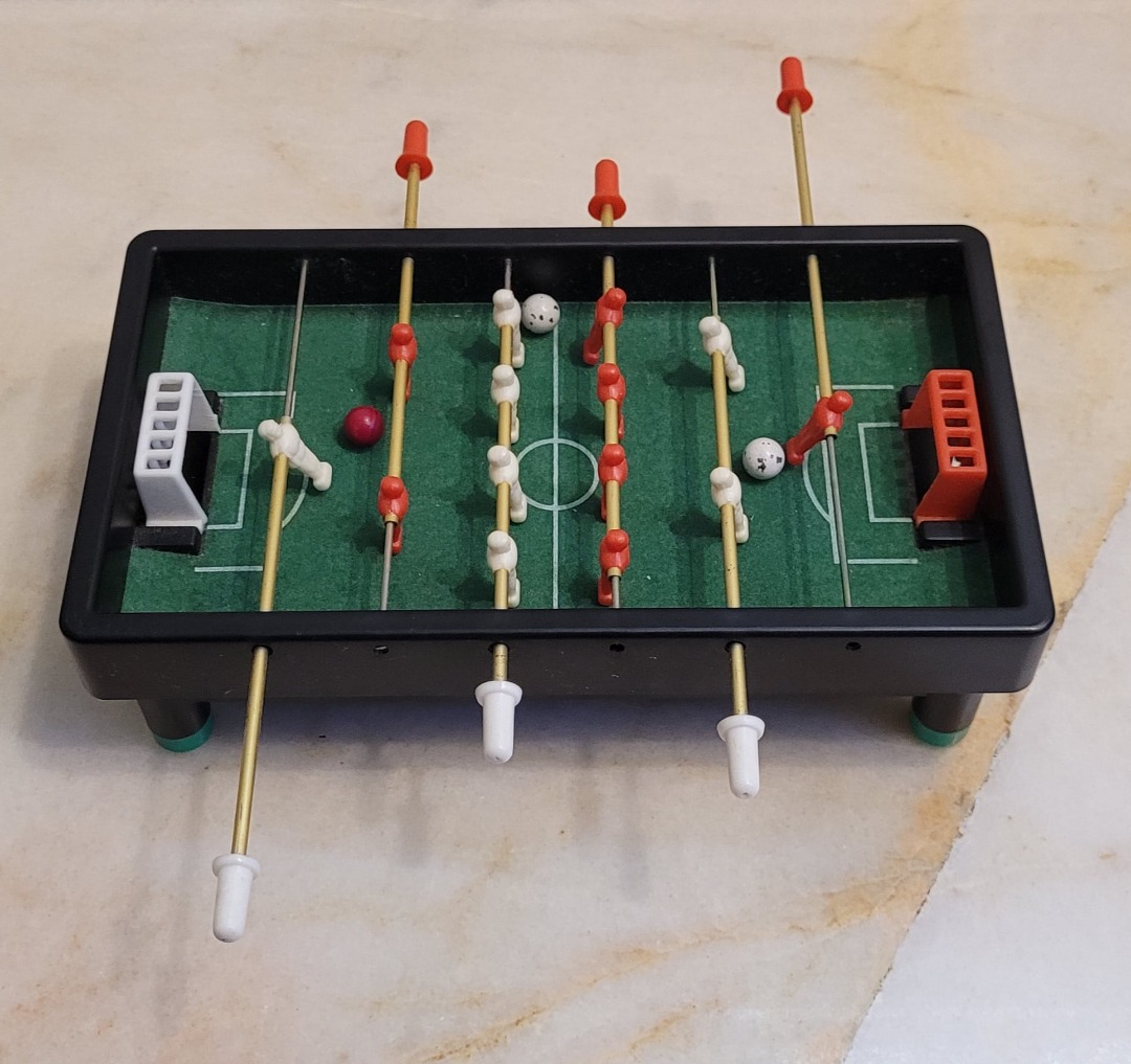 Mini Tabletop Football Game, Hobbies & Toys, Toys & Games on Carousell
