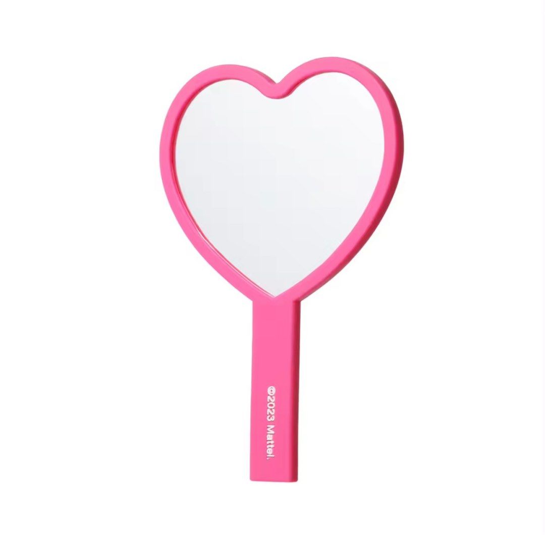 MINISO X BARBIE HANDHELD MIRROR, Beauty & Personal Care, Face, Makeup ...