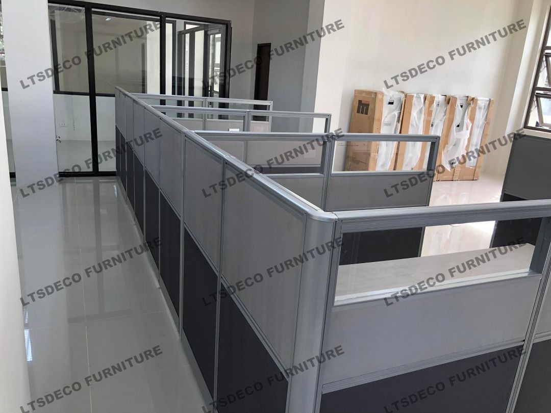 modular office partition l office partition, Furniture & Home Living ...