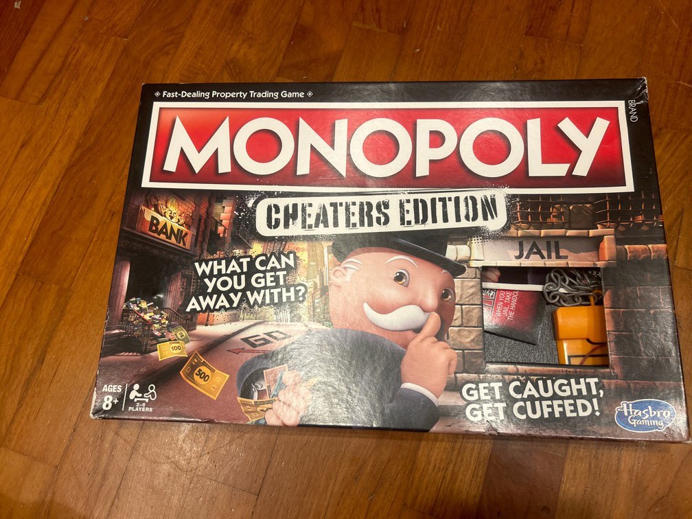 monopoly cheaters edition board game, Hobbies & Toys, Toys & Games on ...