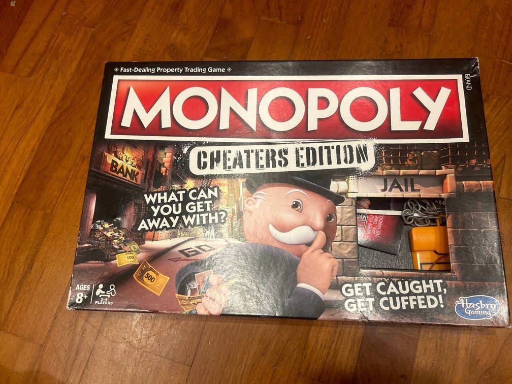monopoly cheaters edition board game, Hobbies & Toys, Toys & Games on ...
