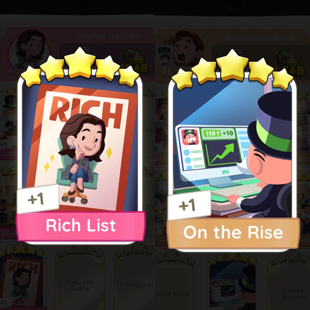 monopoly go rich list, Video Gaming, Gaming Accessories, In-Game ...