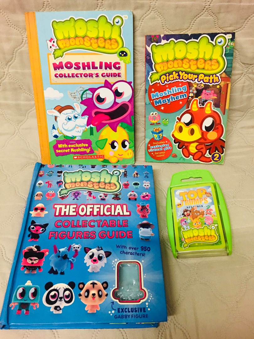 Moshi Monsters The Official Collectable Figures Guide and Other Book ...